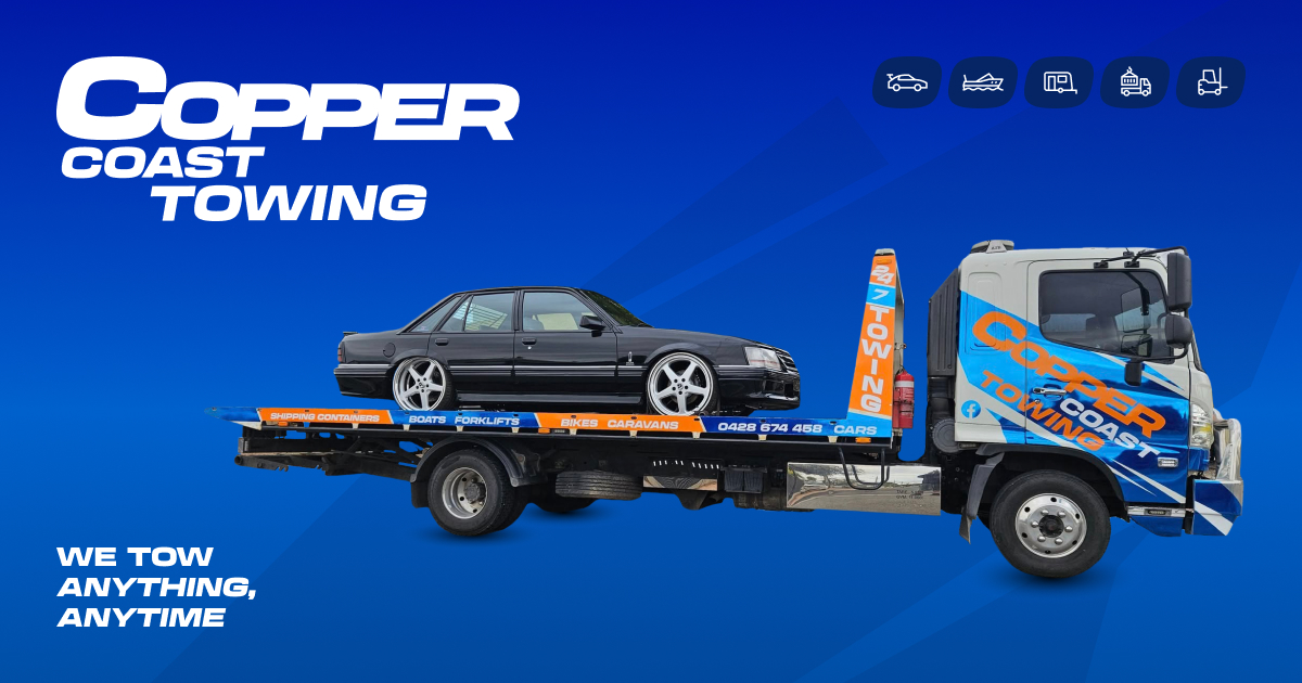 Copper Coast Towing - 24/7 Towing and Container Transport